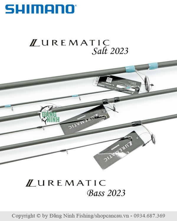Cần lure Shimano LureMatic - 2023